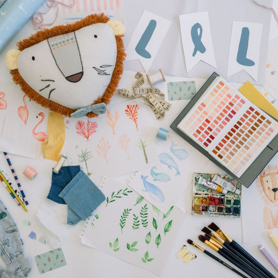 Lion & Leopard | Kids Design and Print Studio
